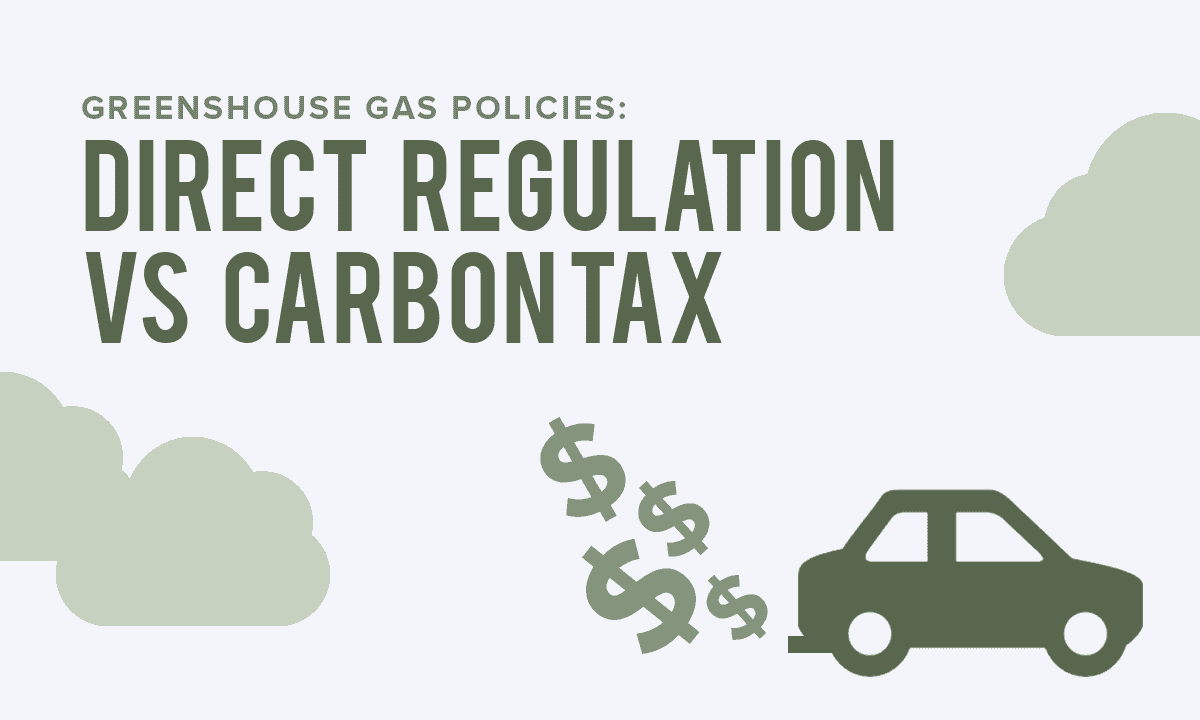 Direct Regulation VS Carbon Tax - AAF