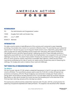 PGPF-American-Action-Forum-Solutions-Initiative-2019 - AAF