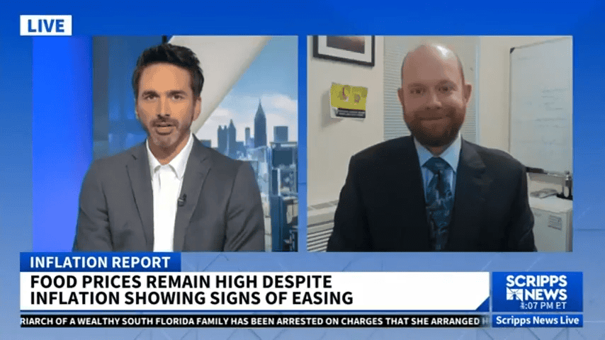 The Latest Inflation Numbers - Scripps News - AAF